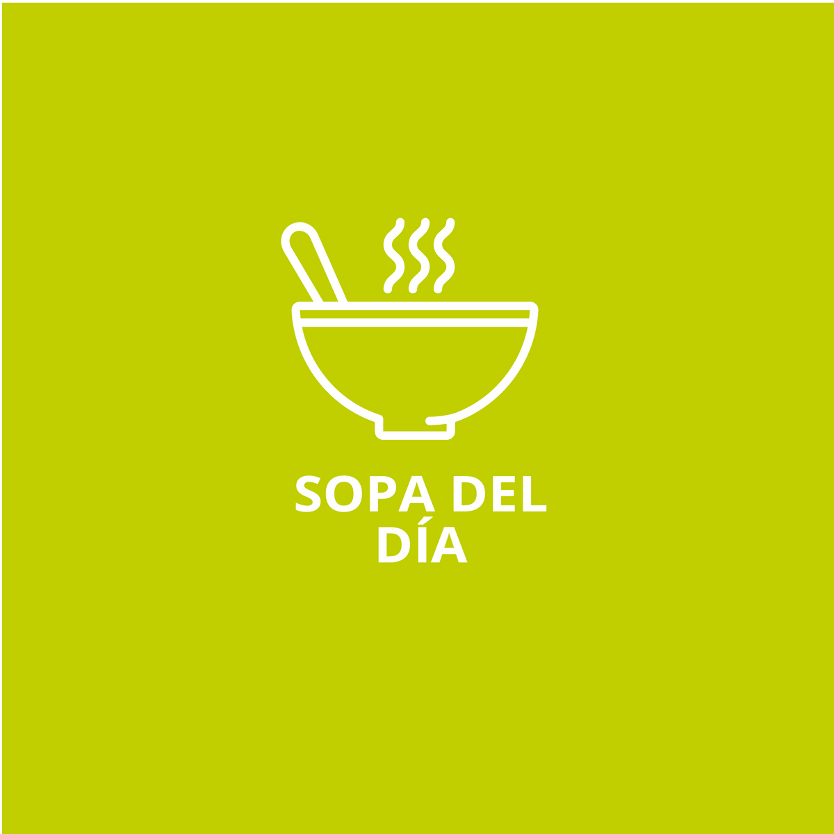 Sopa Del Día – Love Eat Sándwich & Salad Bar